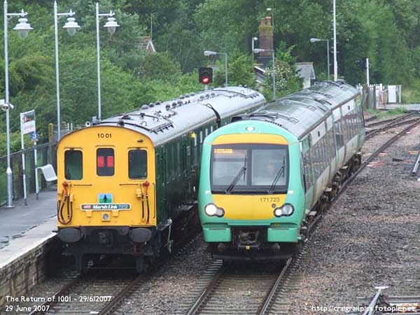 Hastings Diesels Limited – news article – 1001 out on the main line again!