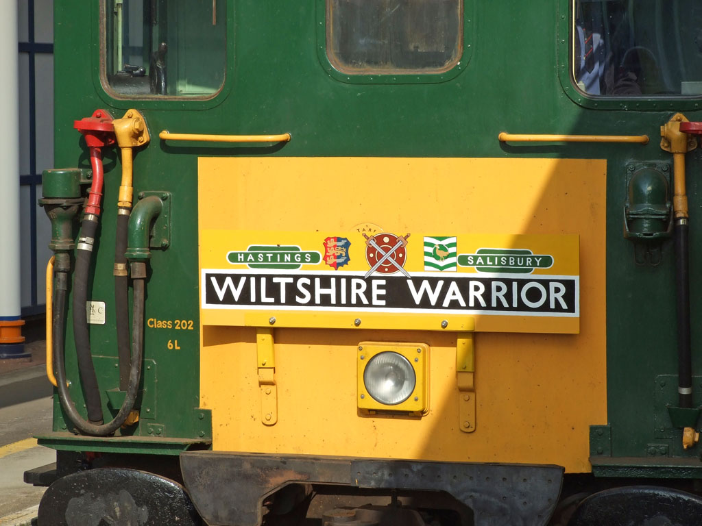 Hastings Diesels Limited – news article – HDL Wiltshire Warrior railtour