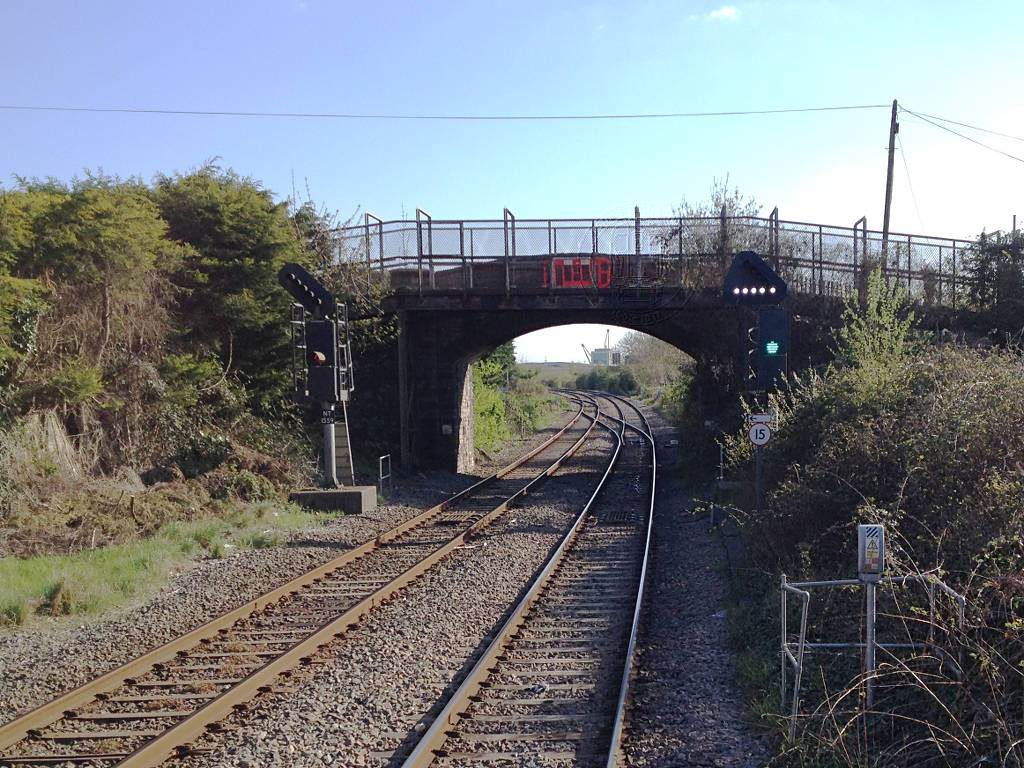 The wrong-road signal is cleared at Maindee North Junction.This is a ...